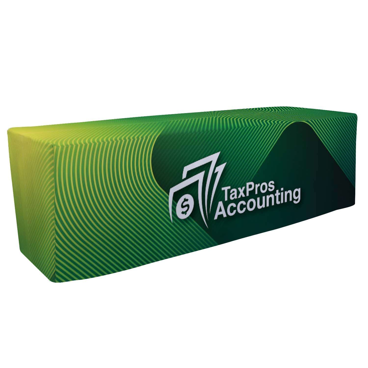 8' Fitted Table Throw (Full-Color Full Bleed) – Ink'd Stores