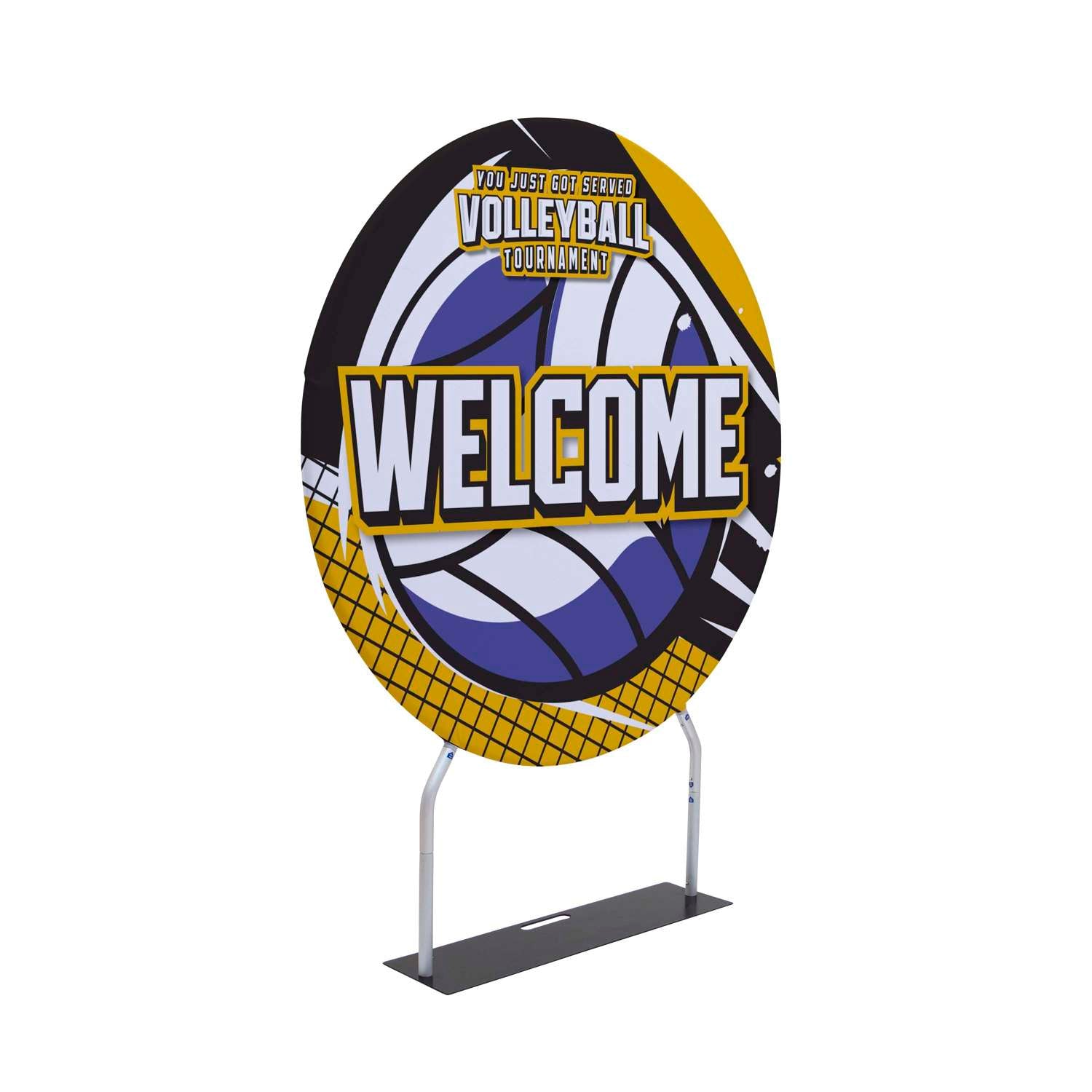 60" EuroFit Round Banner Display Kit – Ink'd Stores