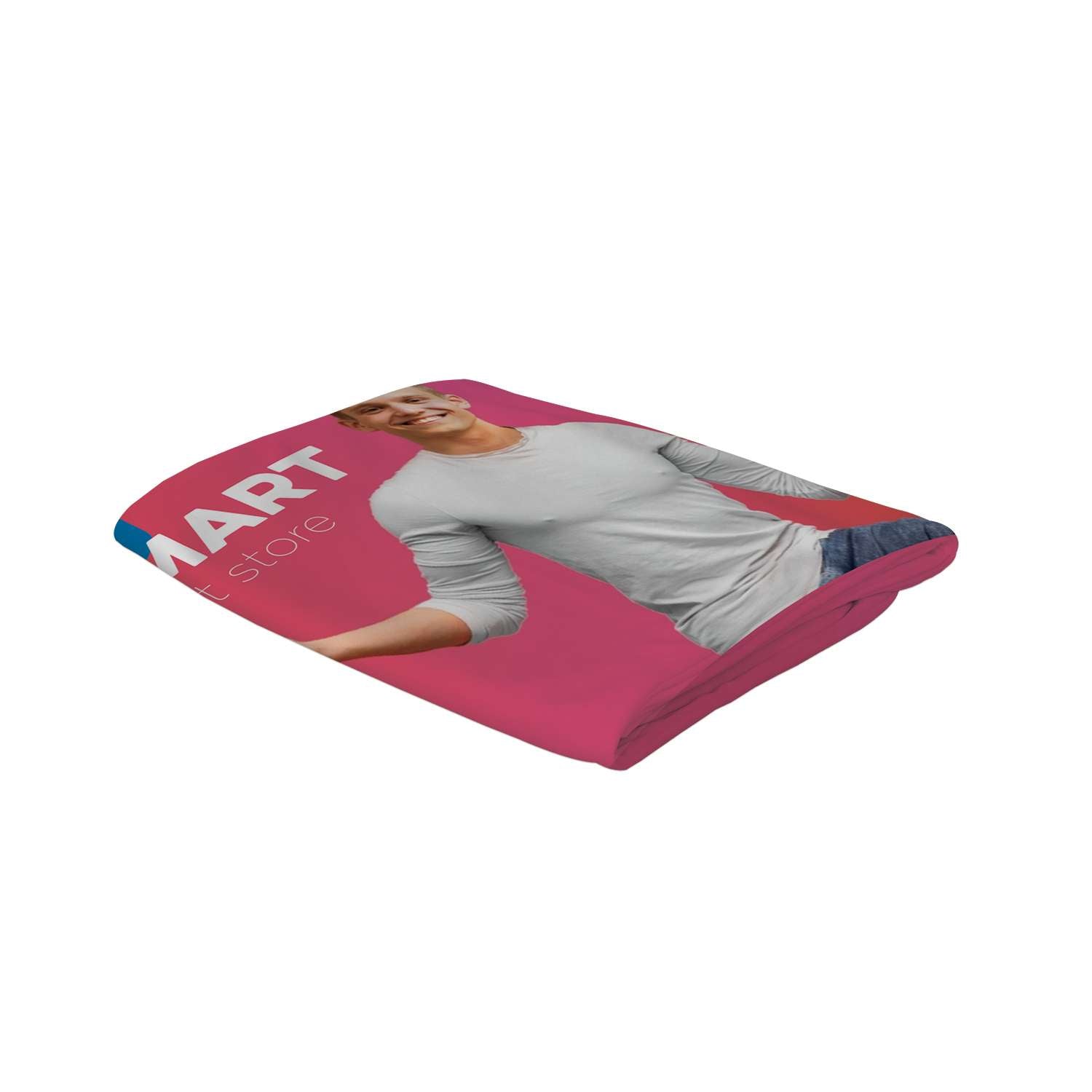 6' Curved Splash Tabletop Display Wrap Graphic Panel (Block-Out Fabric ...