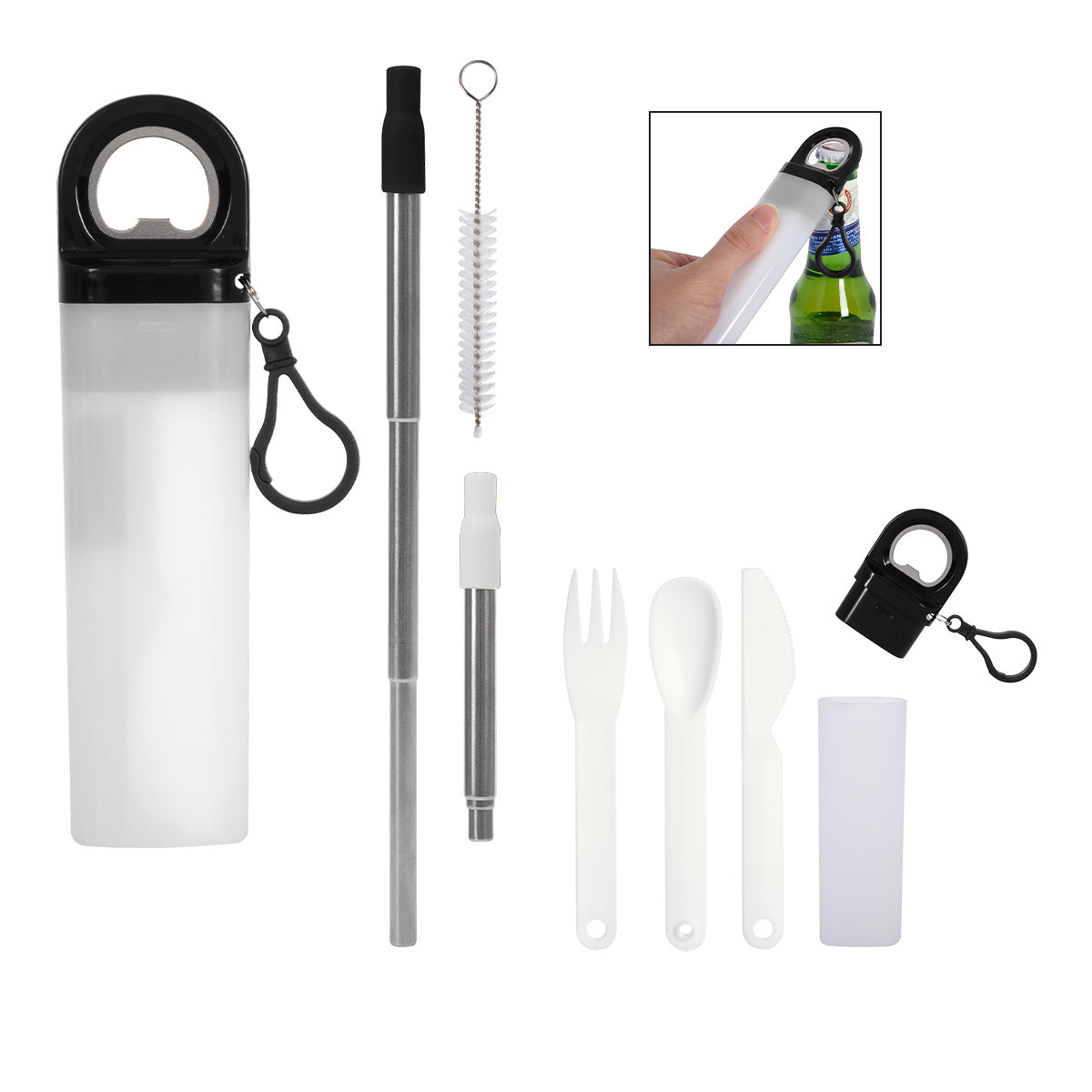 SIP AND SNACK REUSABLE KIT – Ink'd Stores