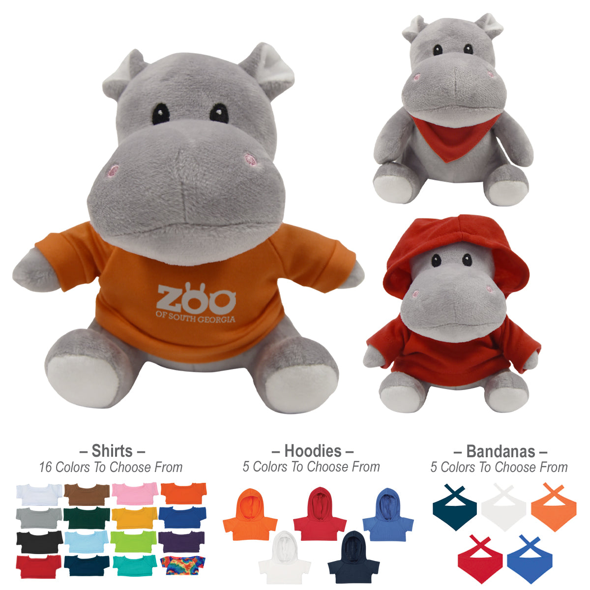 6" Herbie Hippo – Ink'd Stores