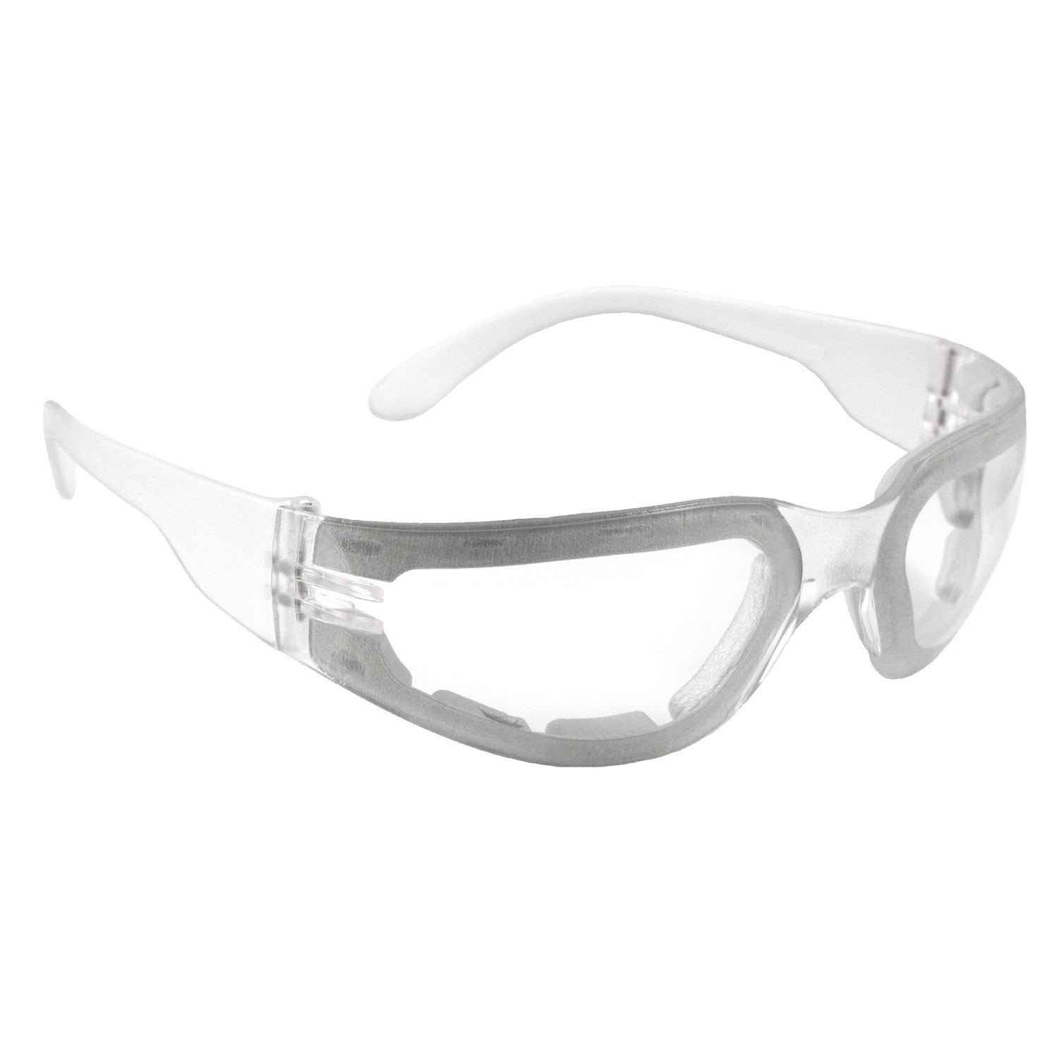 Mirage™ Foam Small Safety Eyewear - Clear Frame - Clear Anti-Fog Lens ...